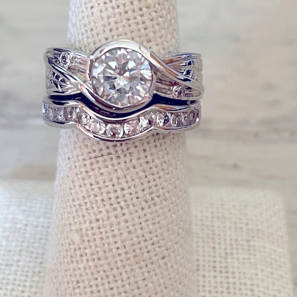Jewelry | New Simulated Diamond Wedding Ring Set | Poshmark